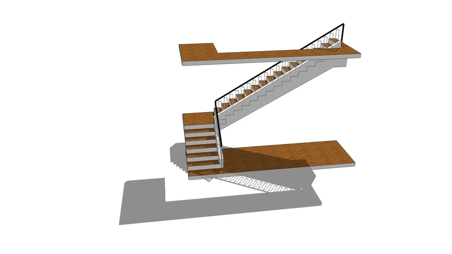 Stair (Tangga) | 3D Warehouse