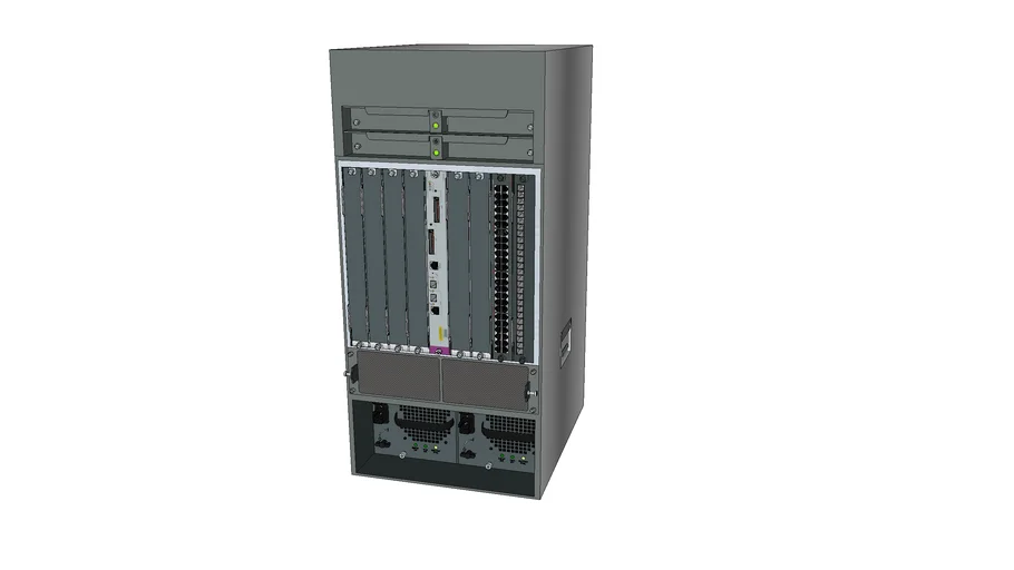 Cisco 7609s Router | 3D Warehouse