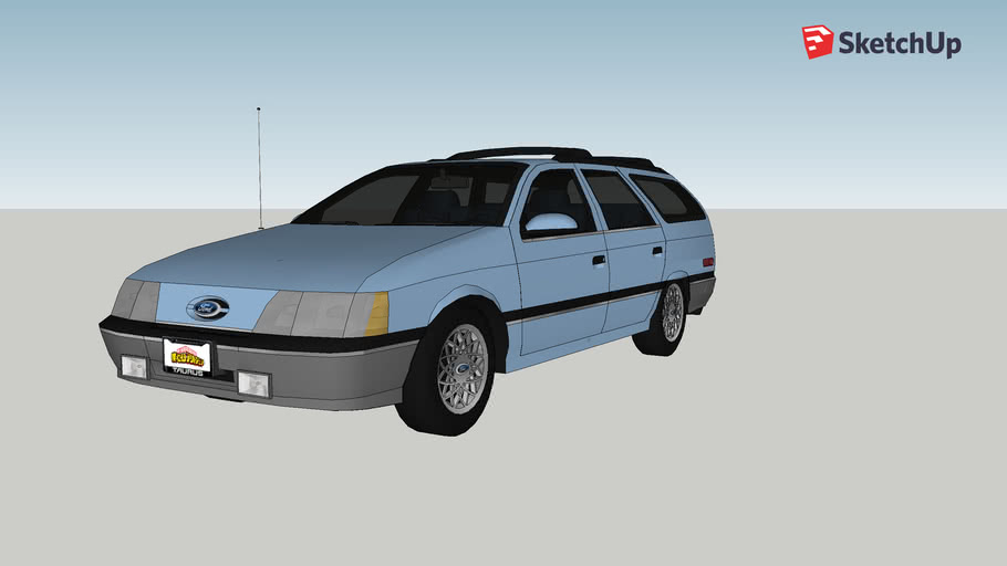 1989 Ford Taurus Wagon | 3D Warehouse