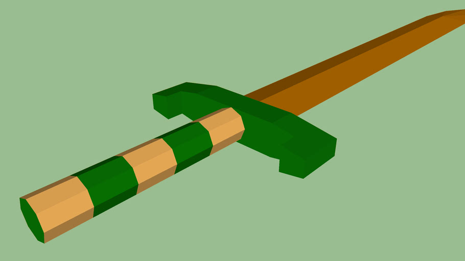 Wooden Sword (NES Legend of Zelda) | 3D Warehouse