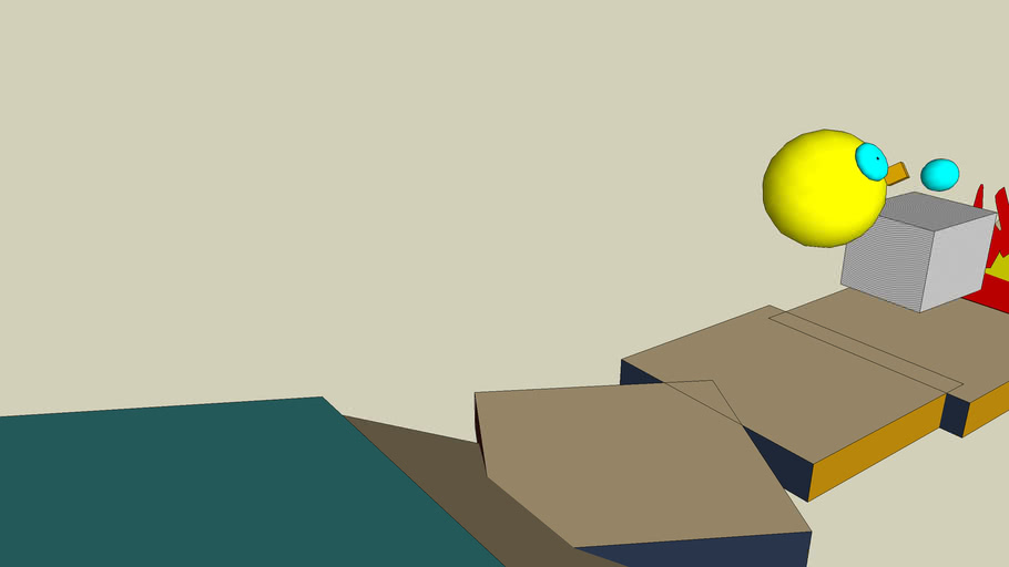 Smily Man Adventures Levle 1 Through the Flames | 3D Warehouse