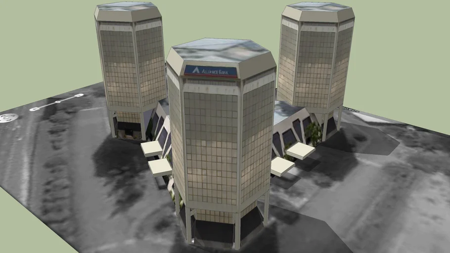 Wisma Tun Fuad Stephens, Kota Kinabalu | 3D Warehouse