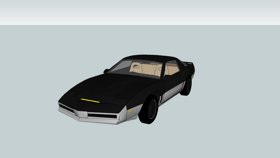 Knight Rider KARR | 3D Warehouse