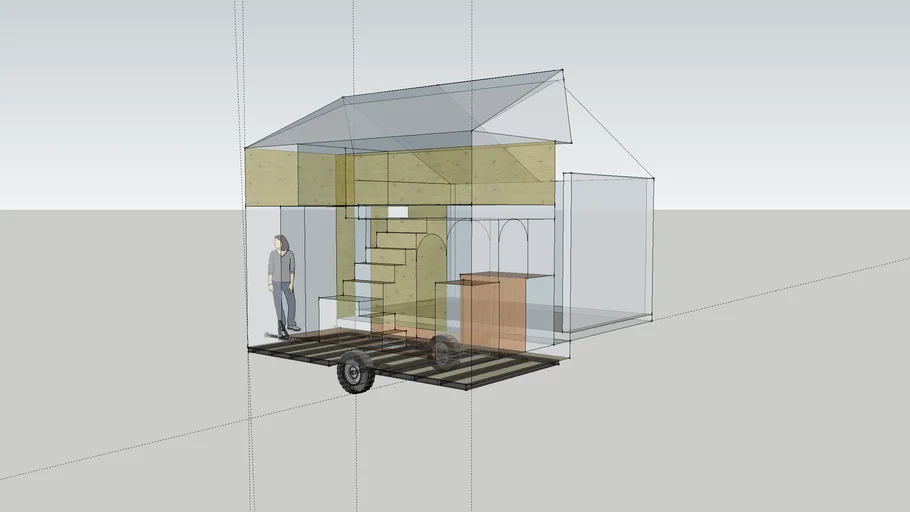 Starter Tiny House v01 | 3D Warehouse