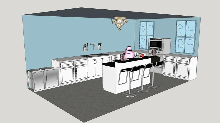Liz kitchen | 3D Warehouse
