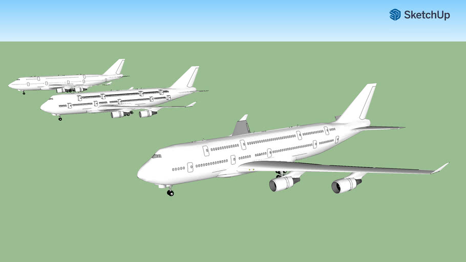 Boeing NLA (1994 Triple-Bubble Fuselage Version) | 3D Warehouse