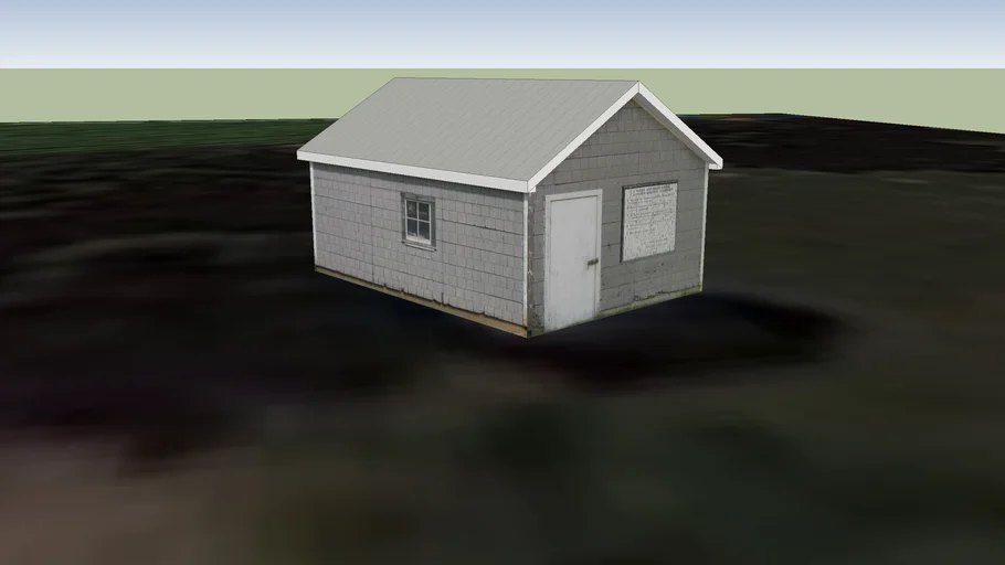 Baptist Cemetery Storage Shed | 3D Warehouse