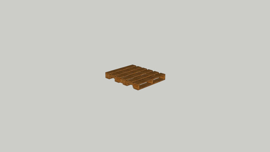 Wood pallet | 3D Warehouse