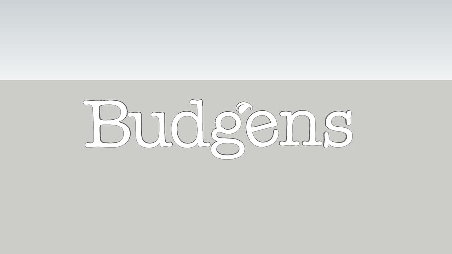 Budgens logo | 3D Warehouse
