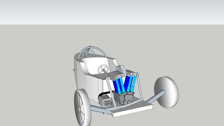 Three wheel car | 3D Warehouse