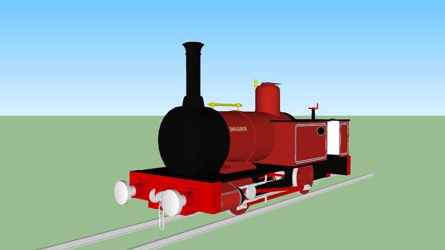 Talyllyn Railway No.2 ''Dolgoch'' (1866, built without a cab) | 3D ...