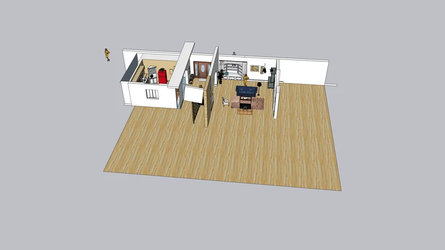 Lukas Liu COMPONENT joined first floor entire | 3D Warehouse