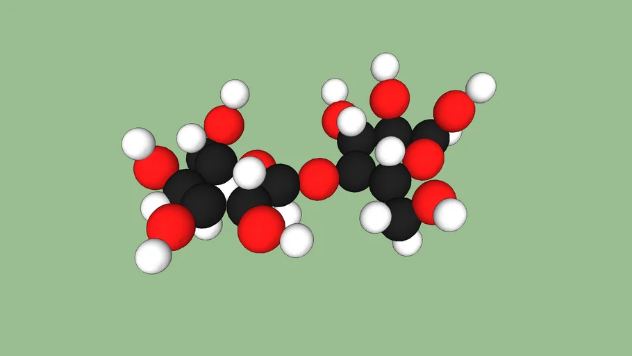 Lactose 3d Molecule