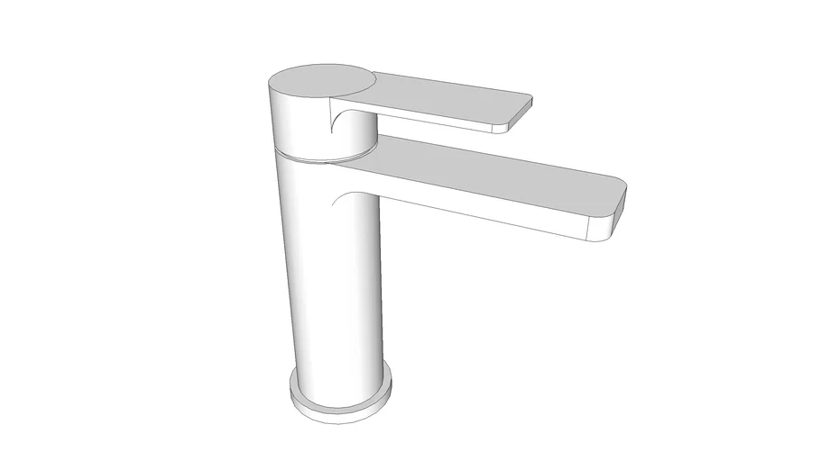 Baril Single Hole Lav Faucet | 3D Warehouse