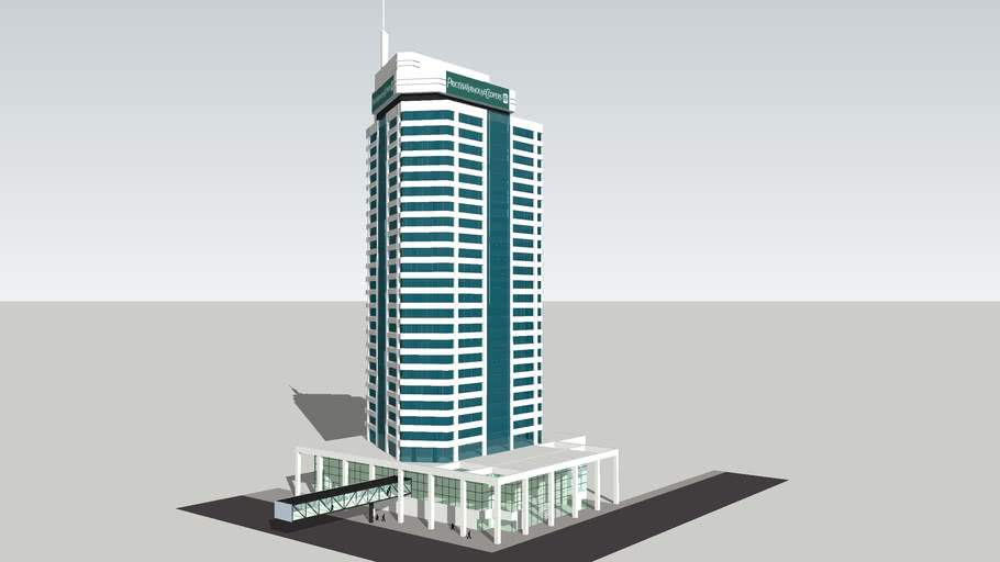 PriceWaterhouseCooper (PWC) Tower, Auckland | 3D Warehouse