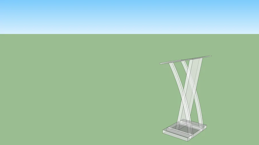 Podium Acrilico | 3D Warehouse