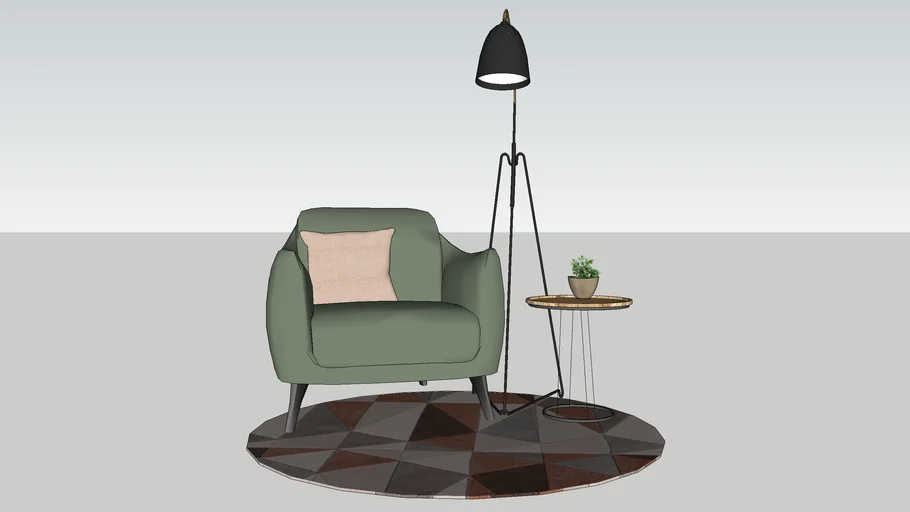 Poltrona 02 | 3D Warehouse