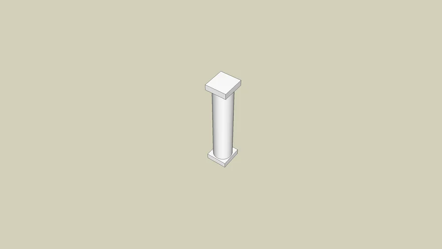 Greek Pillar | 3D Warehouse