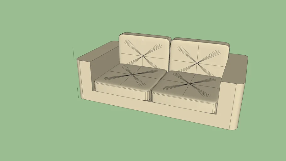 Simple Sofa | 3D Warehouse