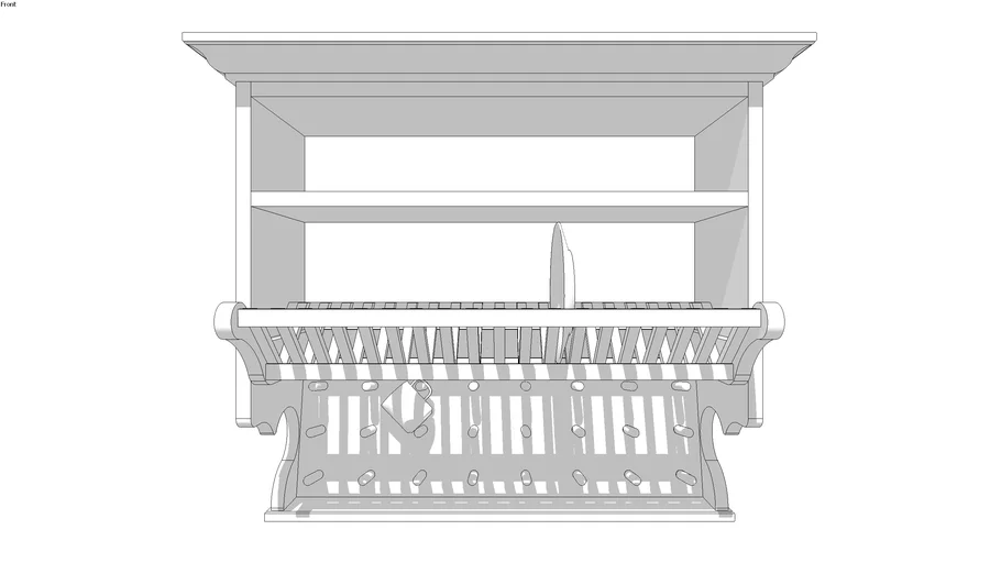 Artisan plate rack | 3D Warehouse