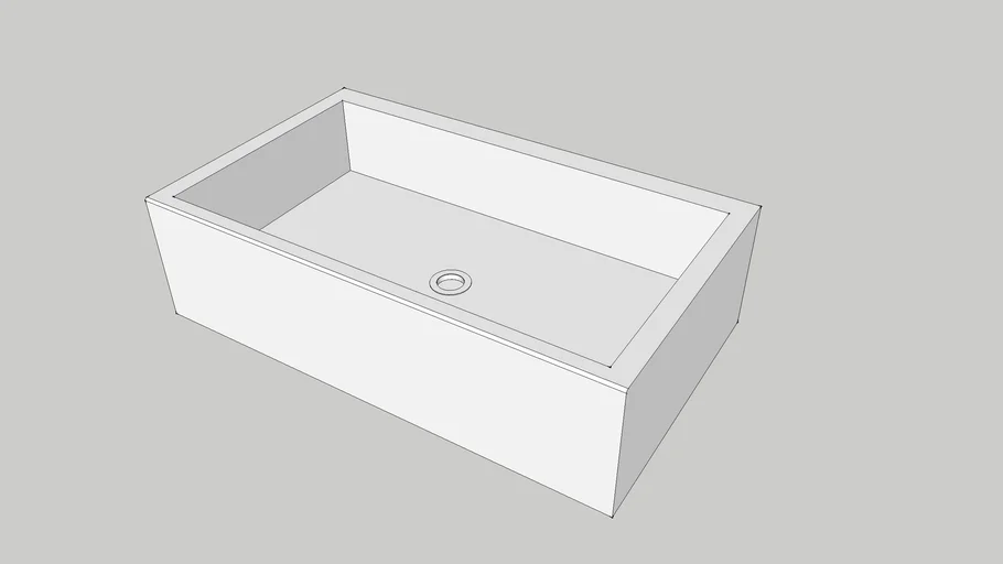 Farm Sink, 36' W | 3D Warehouse