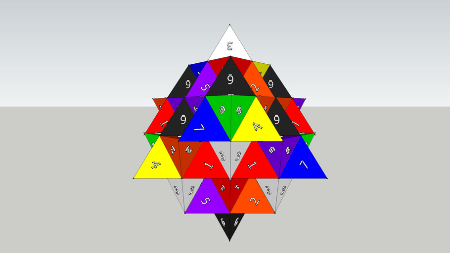 VORTEX BASED MATHEMATICS - ISOTROPIC VECTOR MATRIX 64 TETRAHEDRONS | 3D ...