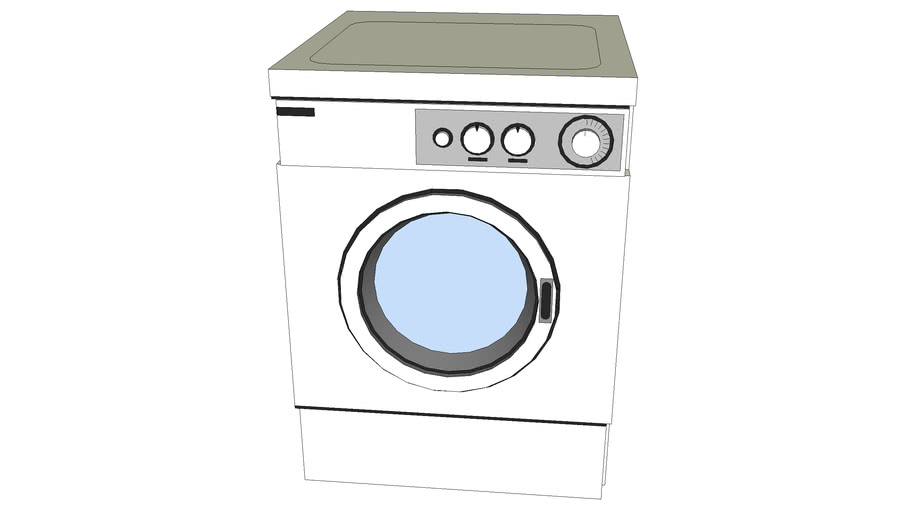 Automatic washing machine | 3D Warehouse