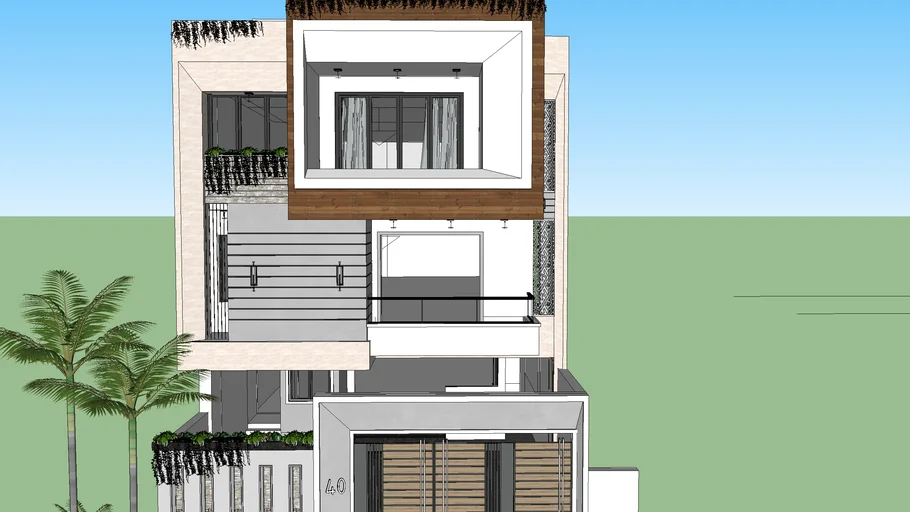 MODERN VILLA | 3D Warehouse