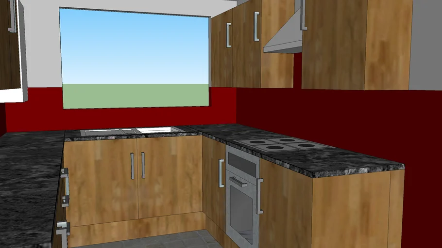 3D Kitchen design | 3D Warehouse