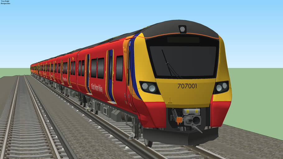 South Western Railway Class 707 | 3D Warehouse