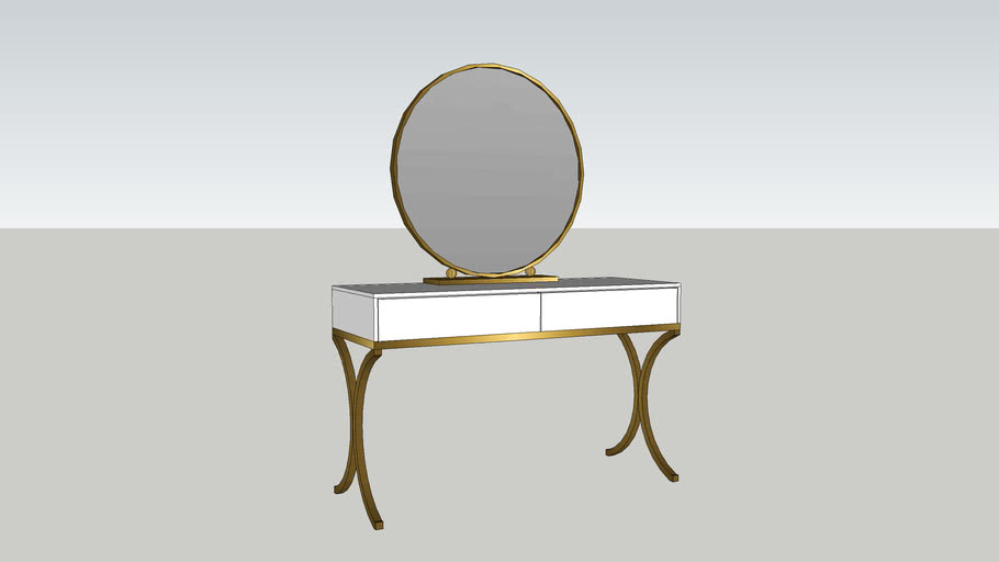 Vanity Set with Mirror | 3D Warehouse