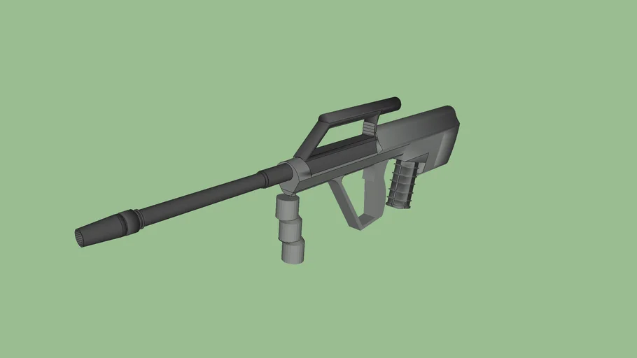 Aug Assault Rifle/Aug Fusil D'Assaut\\** | 3D Warehouse