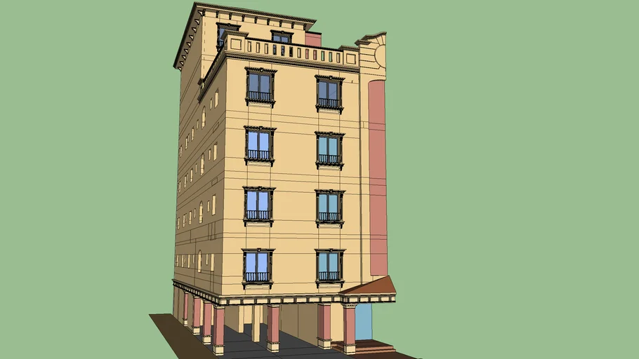 half building | 3D Warehouse