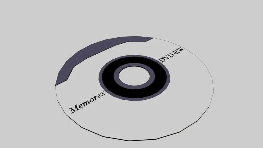 Memorex DVD-RW | 3D Warehouse