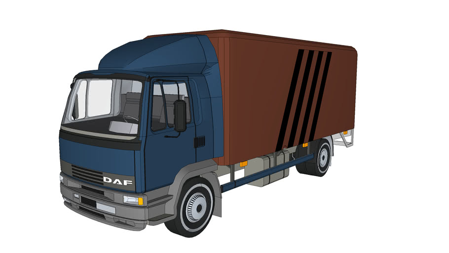 DAF truck | 3D Warehouse