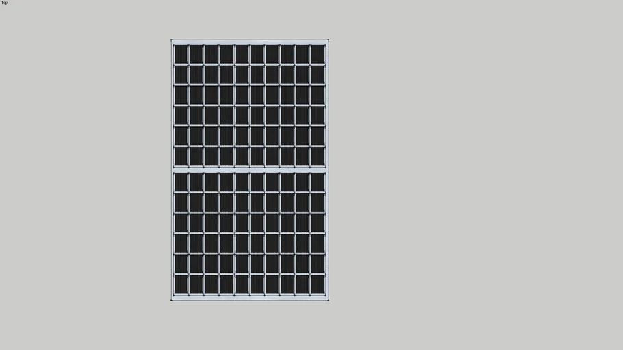 Solar Panel Generic Good Quality | 3D Warehouse