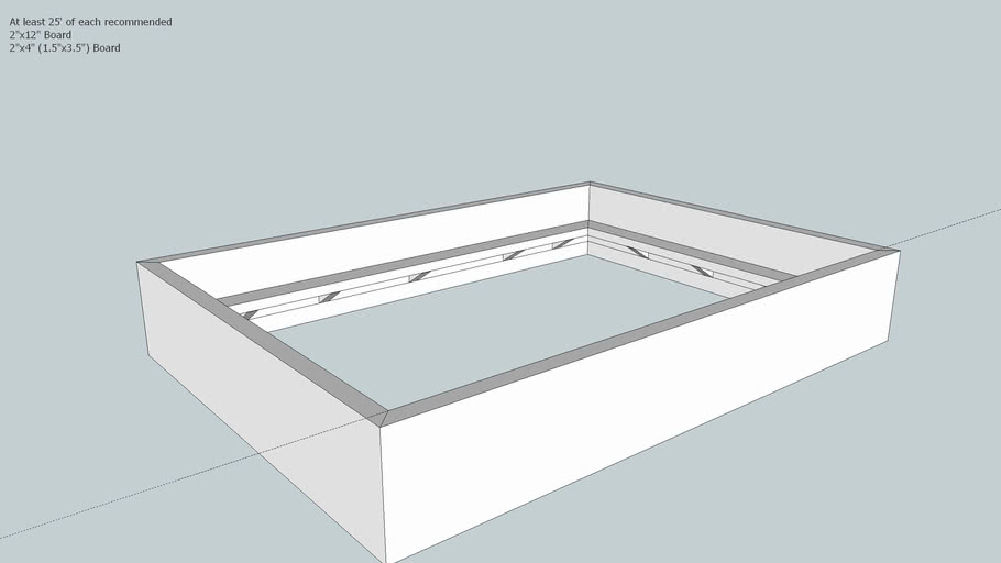 Platform Bed | 3D Warehouse