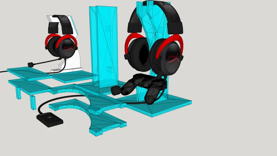 Headset support | 3D Warehouse