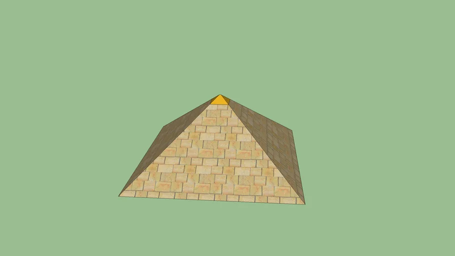 an egyptain pyramid | 3D Warehouse