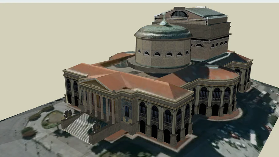 Teatro Massimo | 3D Warehouse