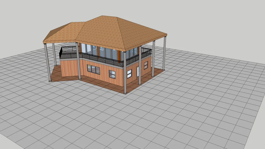 Finish this house contest ABA | 3D Warehouse