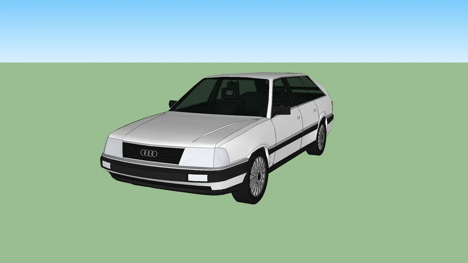 Audi 100 Avant (C3) - 1988 | 3D Warehouse
