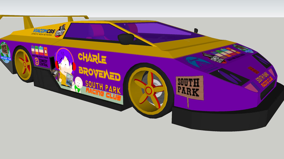 South Park Racing Club Charle Brovened Car | 3D Warehouse