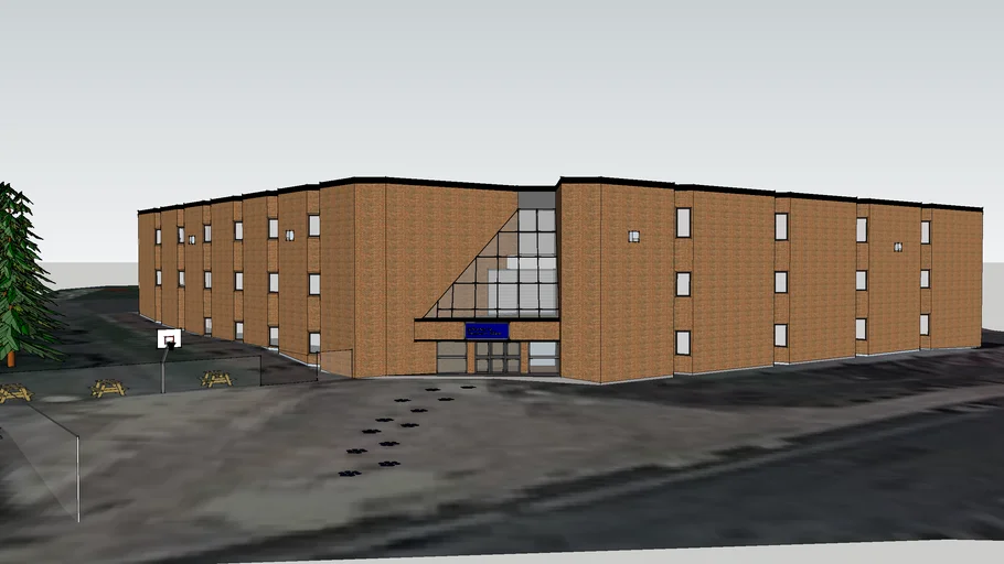 Charles P. Allen High School (1979) | 3D Warehouse