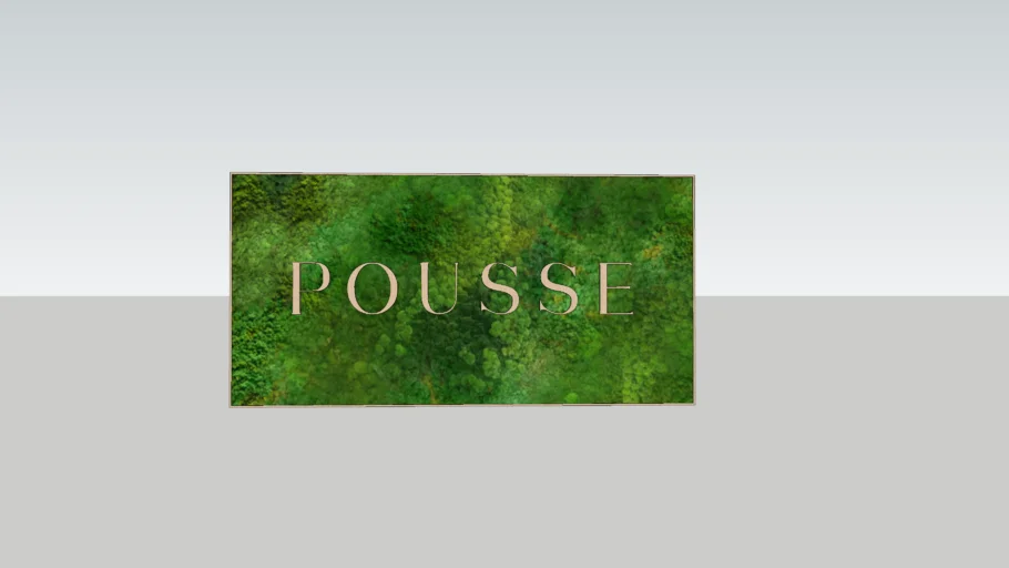 Logo Pousse | 3D Warehouse