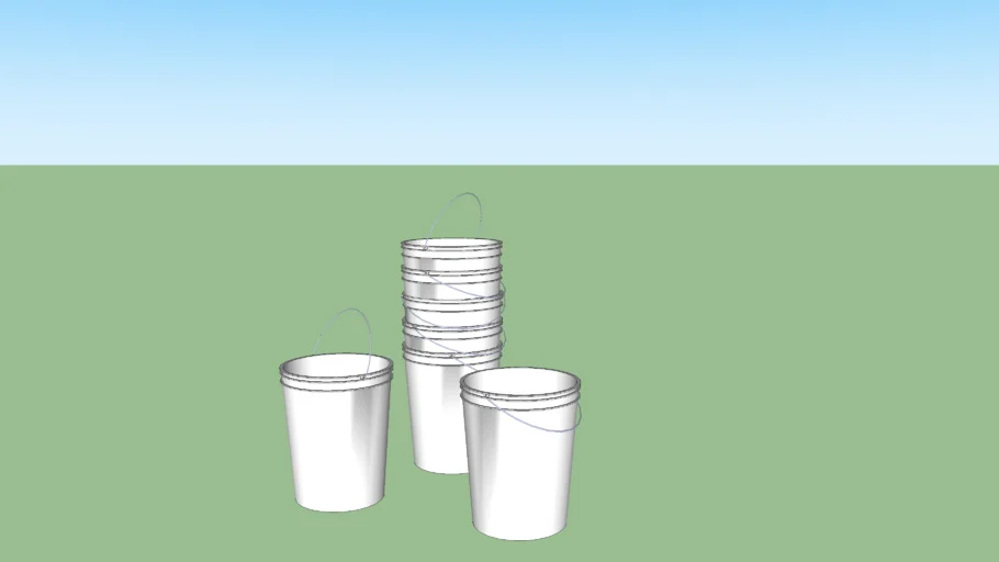 Five gallon bucket | 3D Warehouse