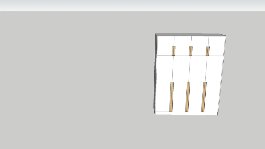 modern closet | 3D Warehouse