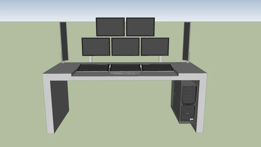 Security desk | 3D Warehouse
