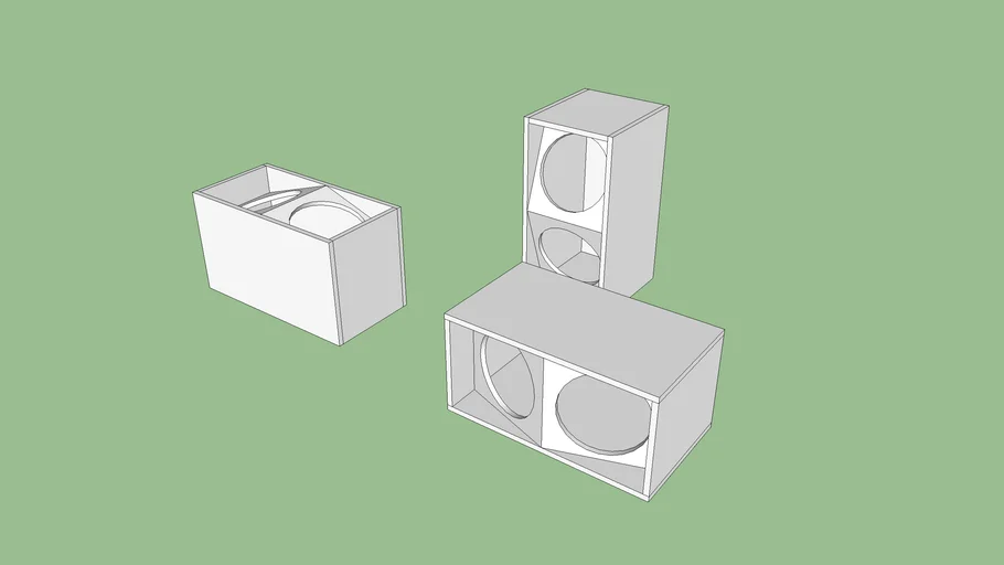 2X12 Bass box | 3D Warehouse
