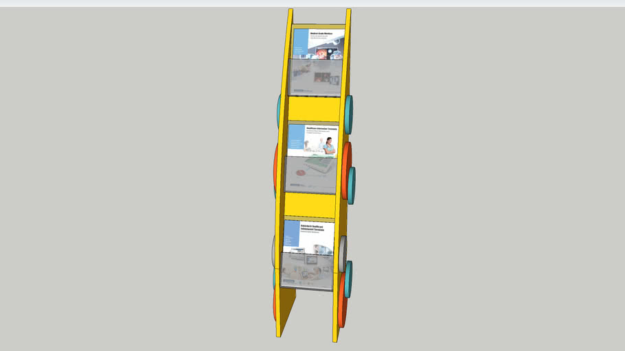 Brochure holder | 3D Warehouse